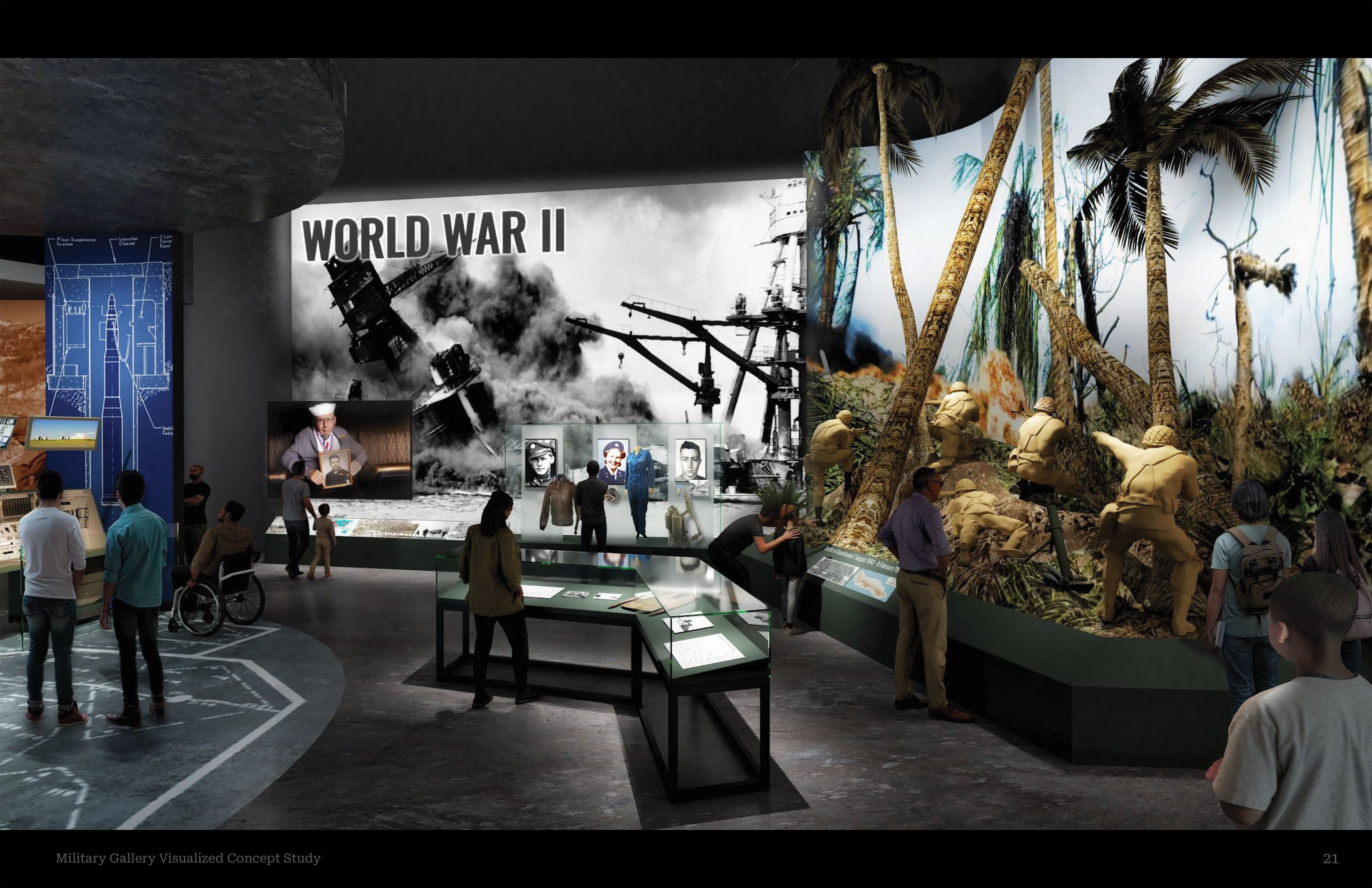Architectural Rendering Drafts | North Dakota Heritage Center & State Museum